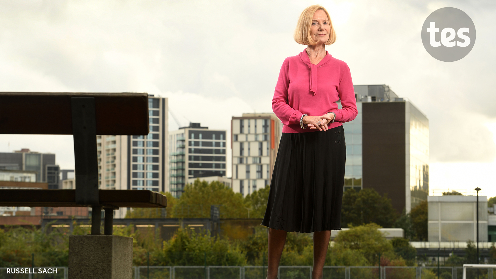 Ark Academy head Delia Smith's 'blooming good sense of humour' | Tes