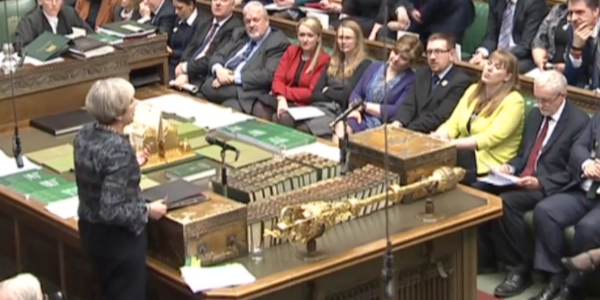 Theresa May defends school funding reforms during stormy PMQs | Tes ...